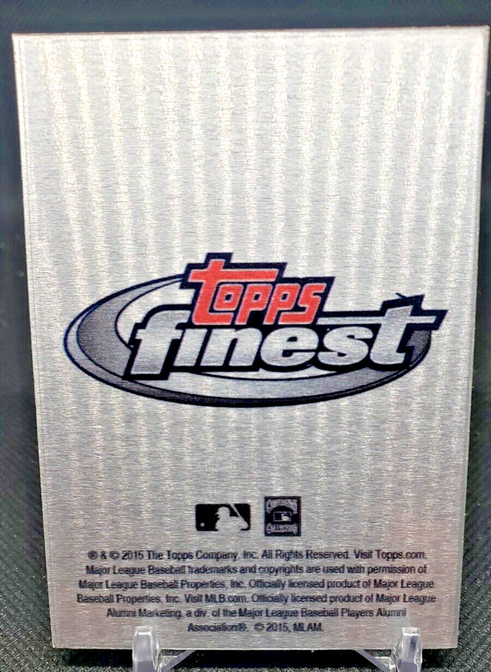 2015 Topps 93 Baseball's Finest METAL Ozzie Smith HOF, #51/99 NM/MT ...
