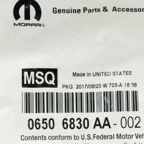 2005-2013 DAKOTA RAM BUMPER ASSEMBLY RETAINER OEM NEW MOPAR 6506830AA ...