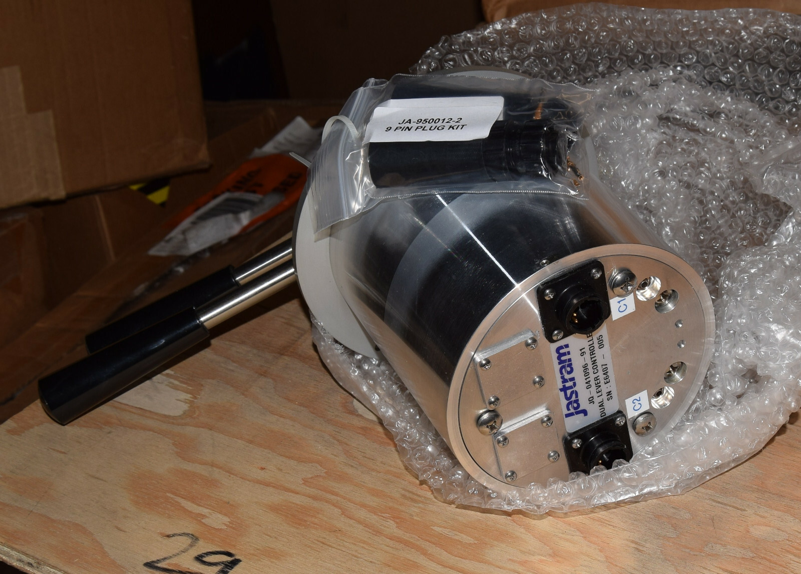 JASTRAM DUAL LEVER RUDDER STEERING CONTROLLER JQ-041096-91 | eBay