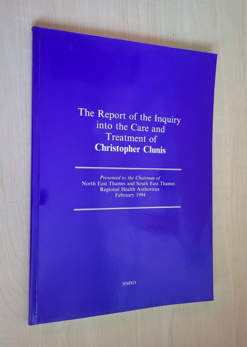 The Report of the Inquiry into the Care and Treatment of Christopher ...