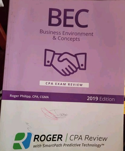 Roger CPA Review BEC Exam Textbook - 2019 Edition | eBay