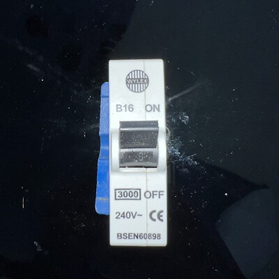 Wylex Plug In MCB With Base And Screw B16 BSEN60898 | eBay UK