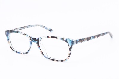 NEW BEBE BB5145 400 BLUE BROWN FLORAL AUTHENTIC DESIGNER EYEGLASSES 53 ...
