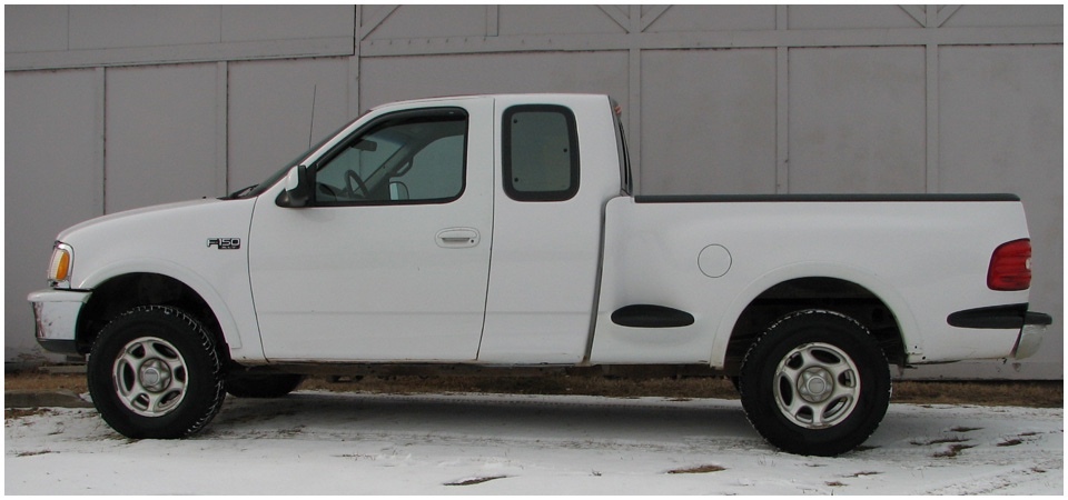 97 03 RIGHT Rear Bed Patch Panel Lower, Ford F150 Truck 1.2MM Thick ...