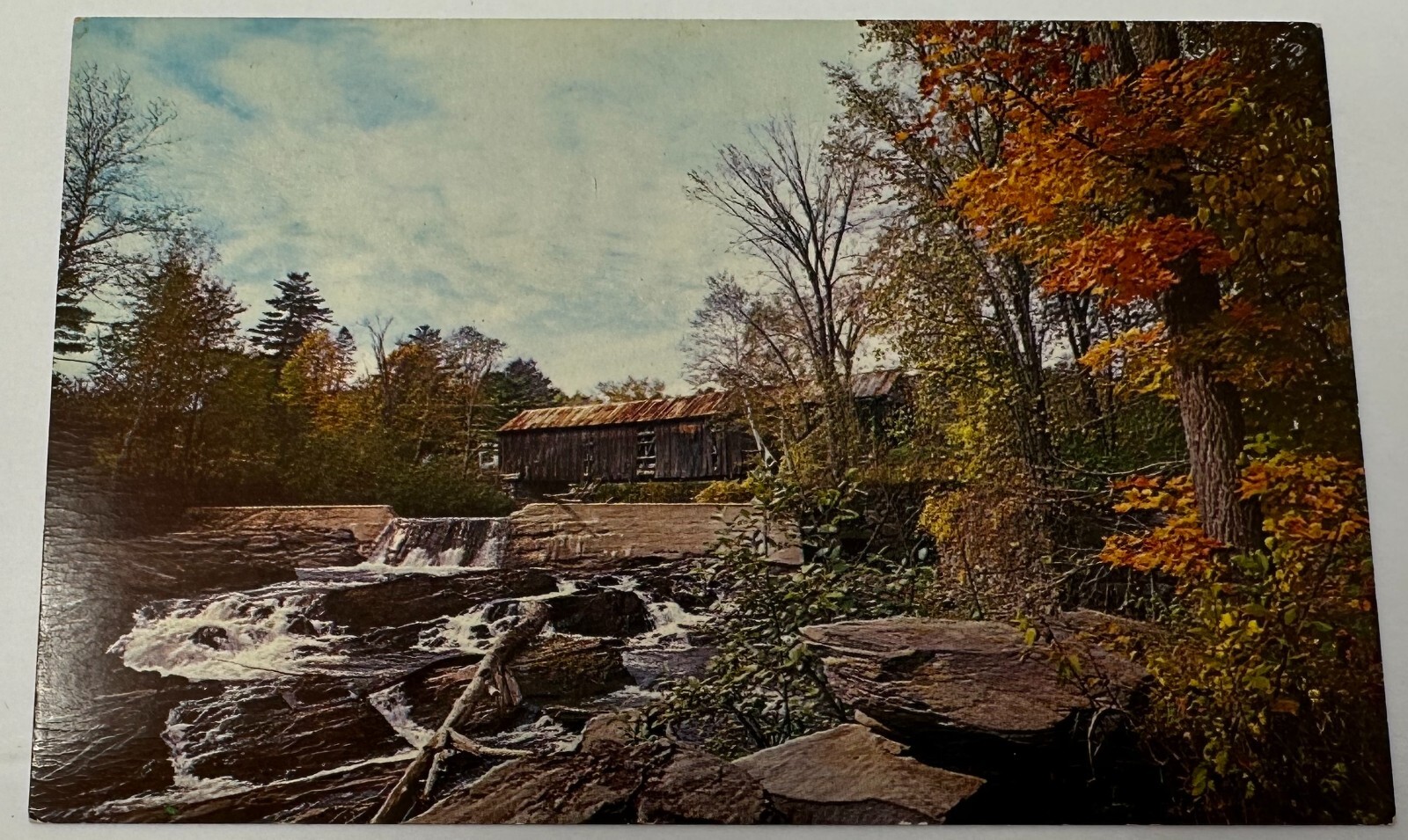 Old Covered Bridge Thetford Center Vermont Postcard | eBay