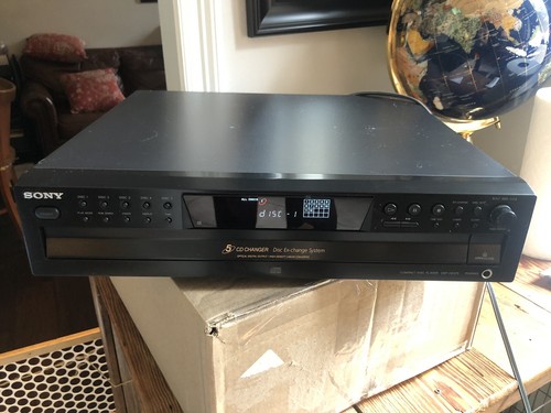 Sony CDP-CE375 Compact Disc 5 Disc CD Player - Tested - See Video - No ...