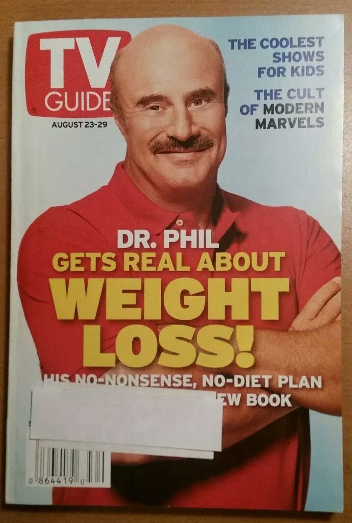 TV GUIDE 23-29 AUGUST 2003 ISSUE - DR PHIL COVER | eBay