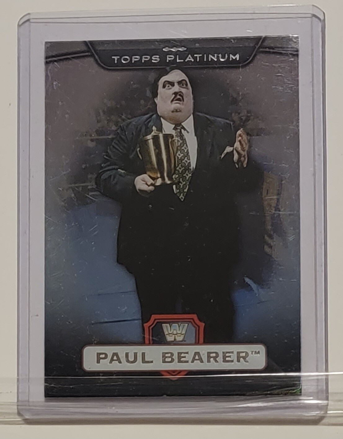 Paul Bearer WWE '10 Topps Platinum WWF Undertaker Manager Wrestling ...