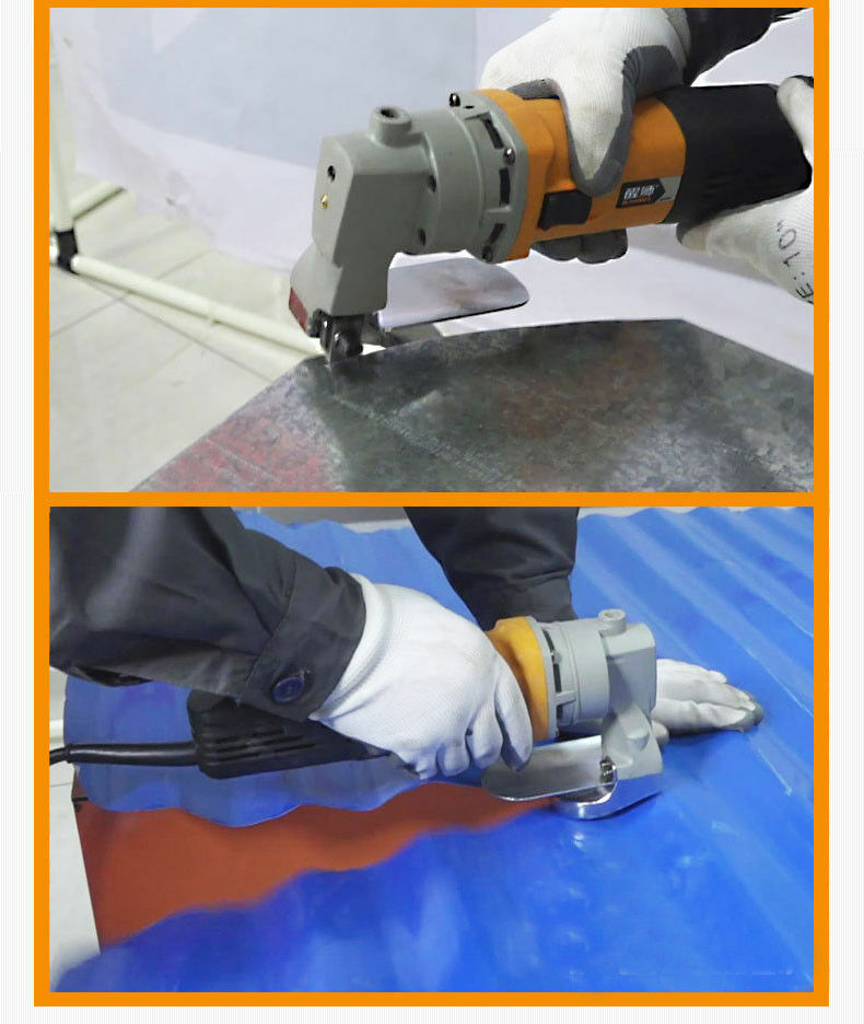 Metal Cutting Shears 220V Electric Sheet Shear Heavy Duty Cutter Power ...