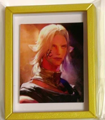 Final Fantasy XIV Mini Frame Magnet Easel Urianger Augurelt 52x67mm ...