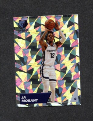 2021 Panini Direct Basketball Sticker SILVER Ja Morant Memphis ...