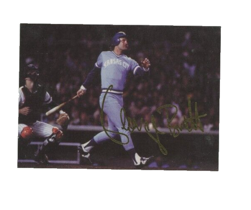 George Brett - Home Run off Gossage - 1993 Pine Tar Baseball Card | eBay