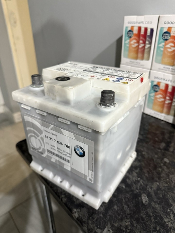 BMW f30 2018 330e hybrid OEM BATTERY 12V 40AH 420A 61217635788 | eBay UK