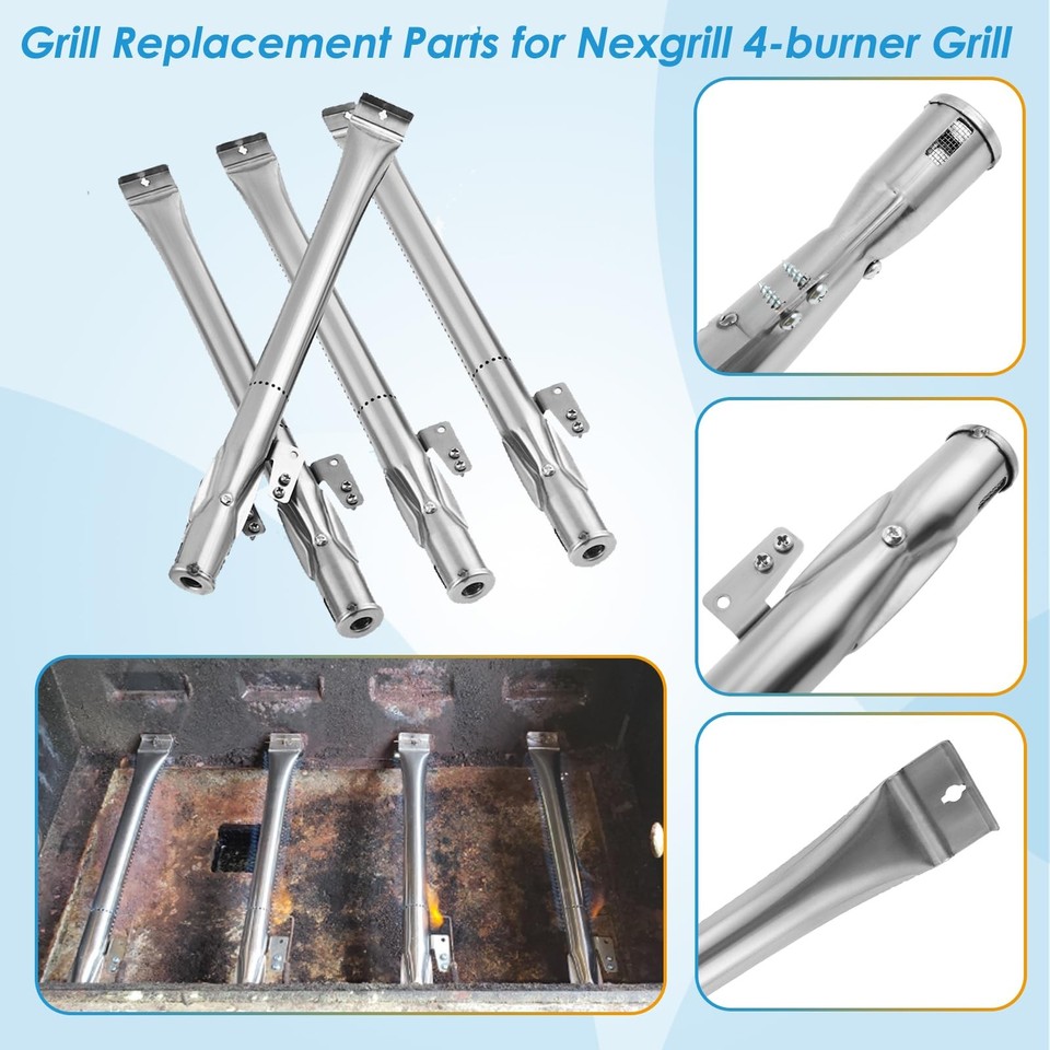 BBQration Replacement Parts for Nexgrill 4-Burner 720-0830 720-0830H ...