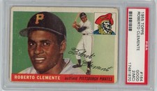 Roberto Clemente 1955 Topps Rookie Card Value – Updated July 2025