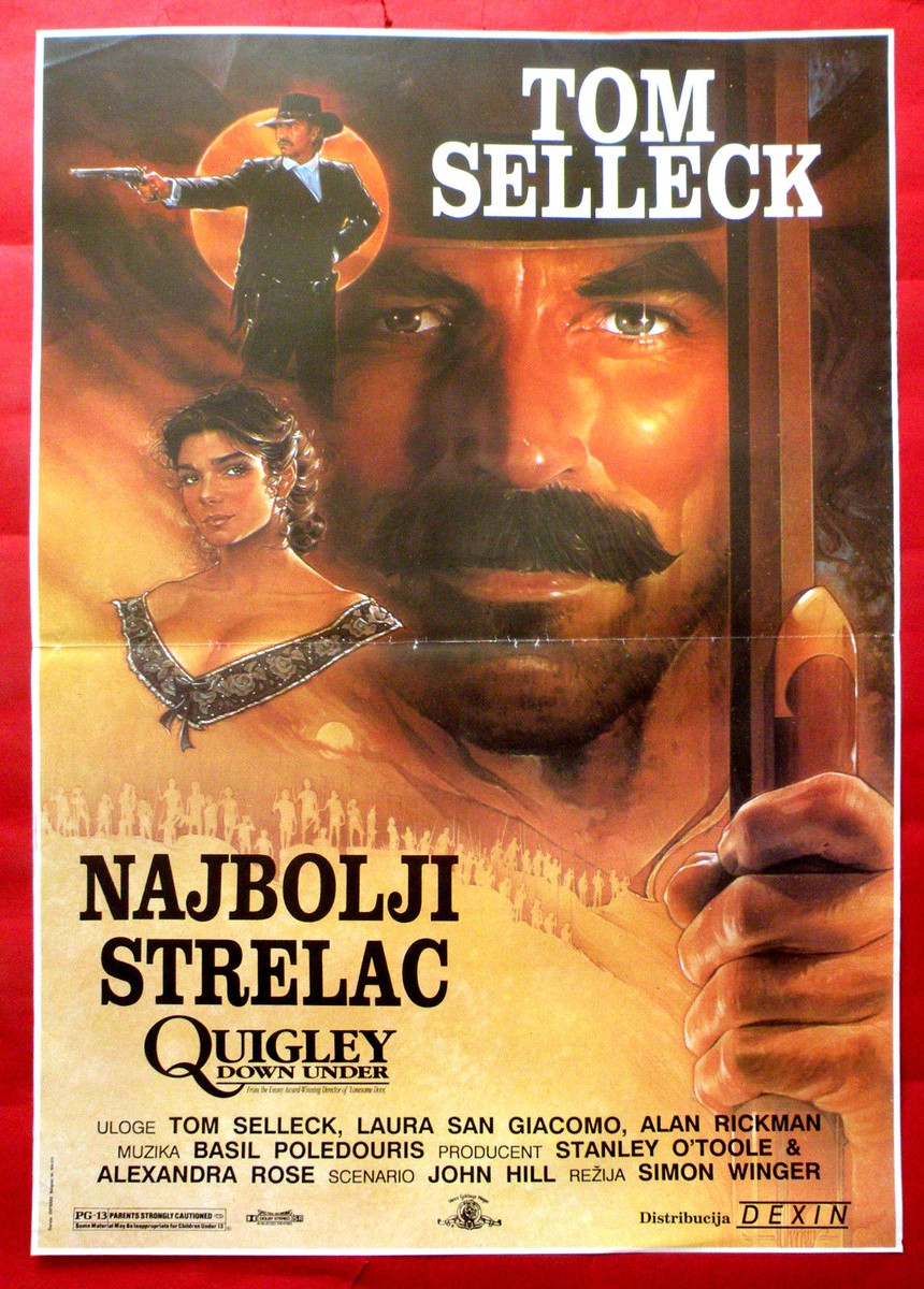 Laura San Giacomo Quigley La Embaixo Quigley Down Under (1990) A