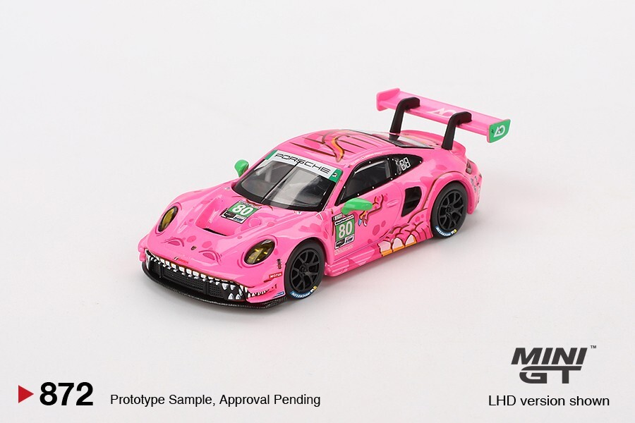 MINI GT Porsche 911 GT3 R #80 AO Racing 2023 IMSA VIRginia Roxy # 872 ...
