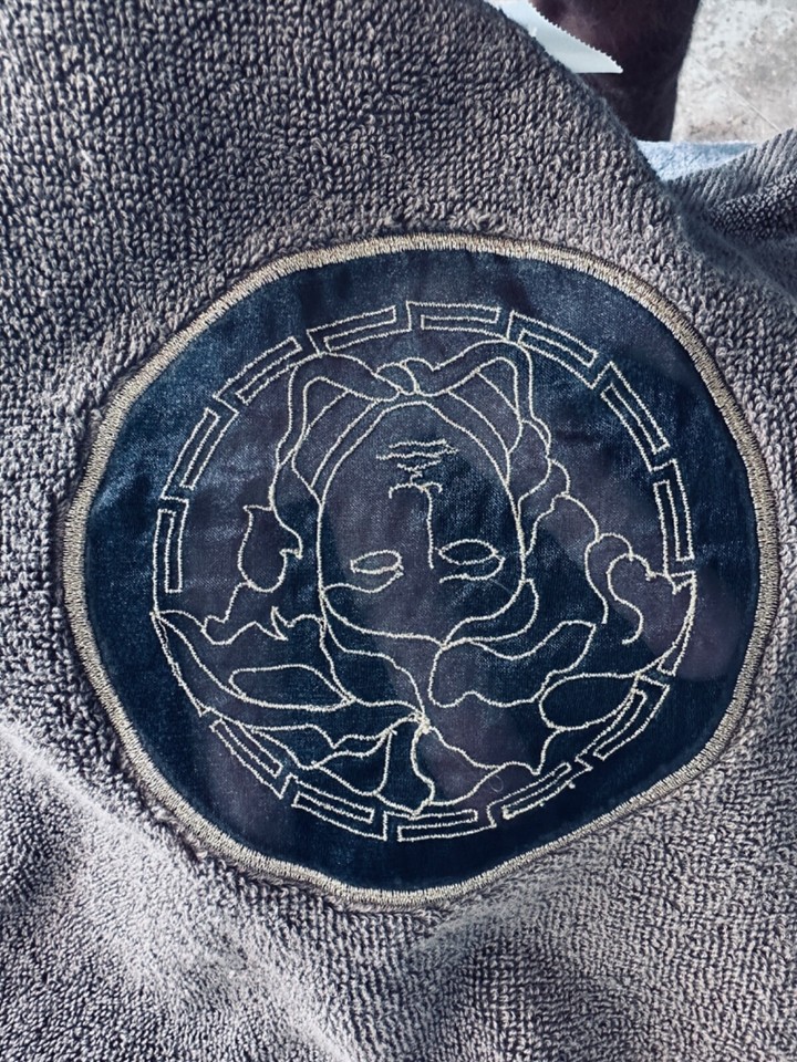 VERSACE TOWEL MEDUSA w Versace TAGS AUTHENTIC ORIGINAL NEW no box | eBay