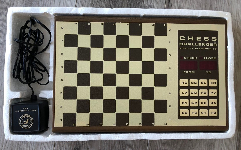Chess Challenger 7 Vintage Fidelity Electronics Complete in Box ...