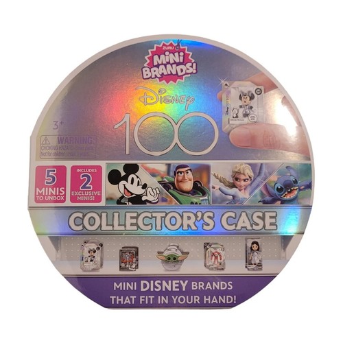 New Release Mini Brands Exclusive Disney 100 Platinum Collectors Case ...