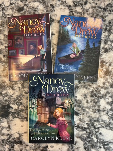 Nancy Drew Diaries: Set of 3 Softcover Books | eBay