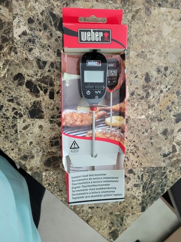 New Weber ~ Instant Read Meat Steak Thermometer ~ 6750 🥩 77924048395| eBay