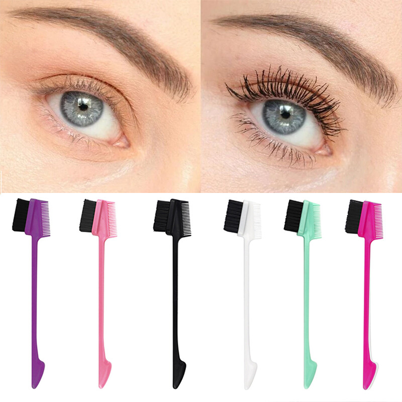 2PCS Double Sided Hair Edge Brushes Comb Pin Tail Hair Styling ...