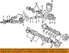 Mopar MD706433 Axle Shaft Seal for sale online | eBay