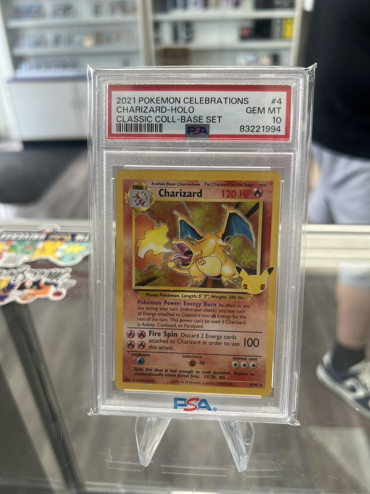 Charizard 2021 Celebrations: Classic Collection #4 Holo Price Guide ...