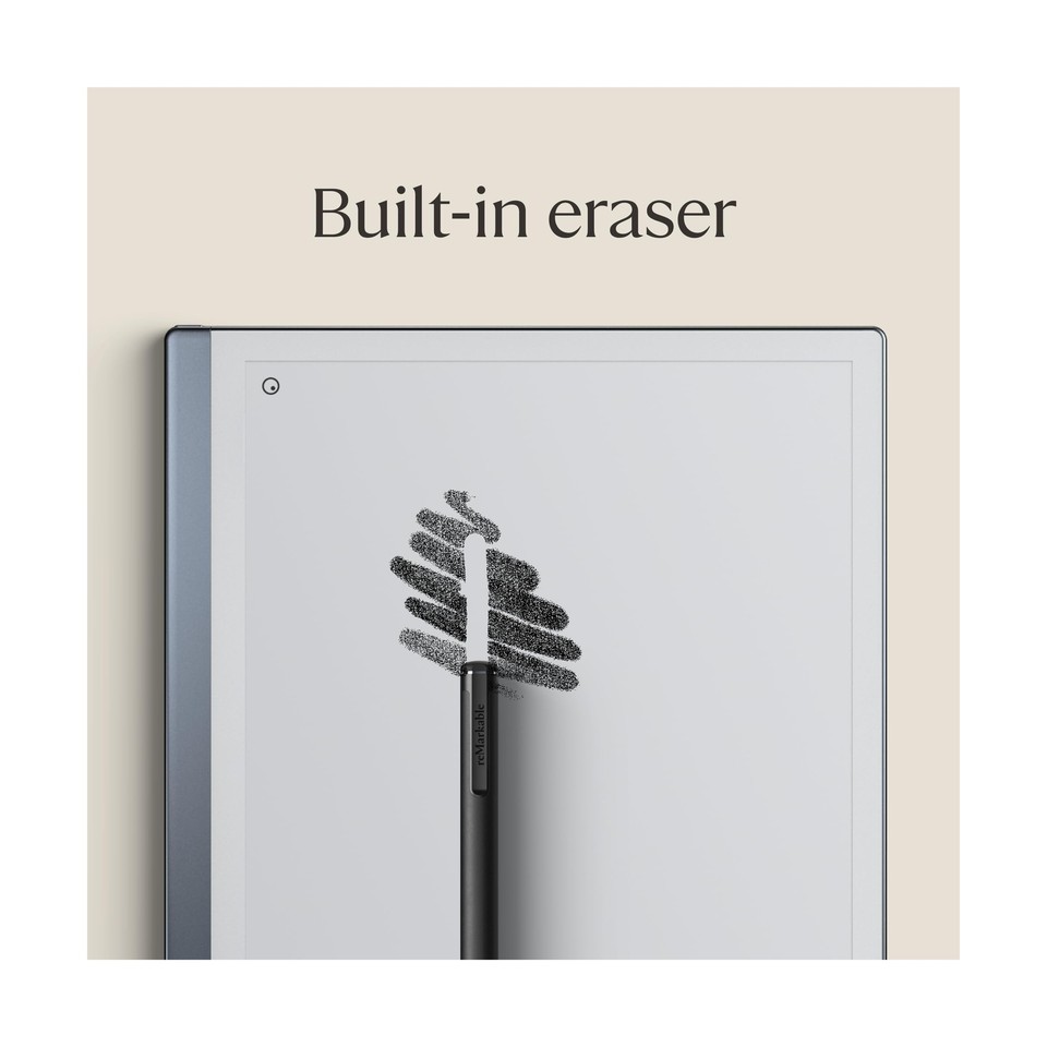 reMarkable Marker Plus The Official reMarkable 2 Pen with Eraser | 9 ...