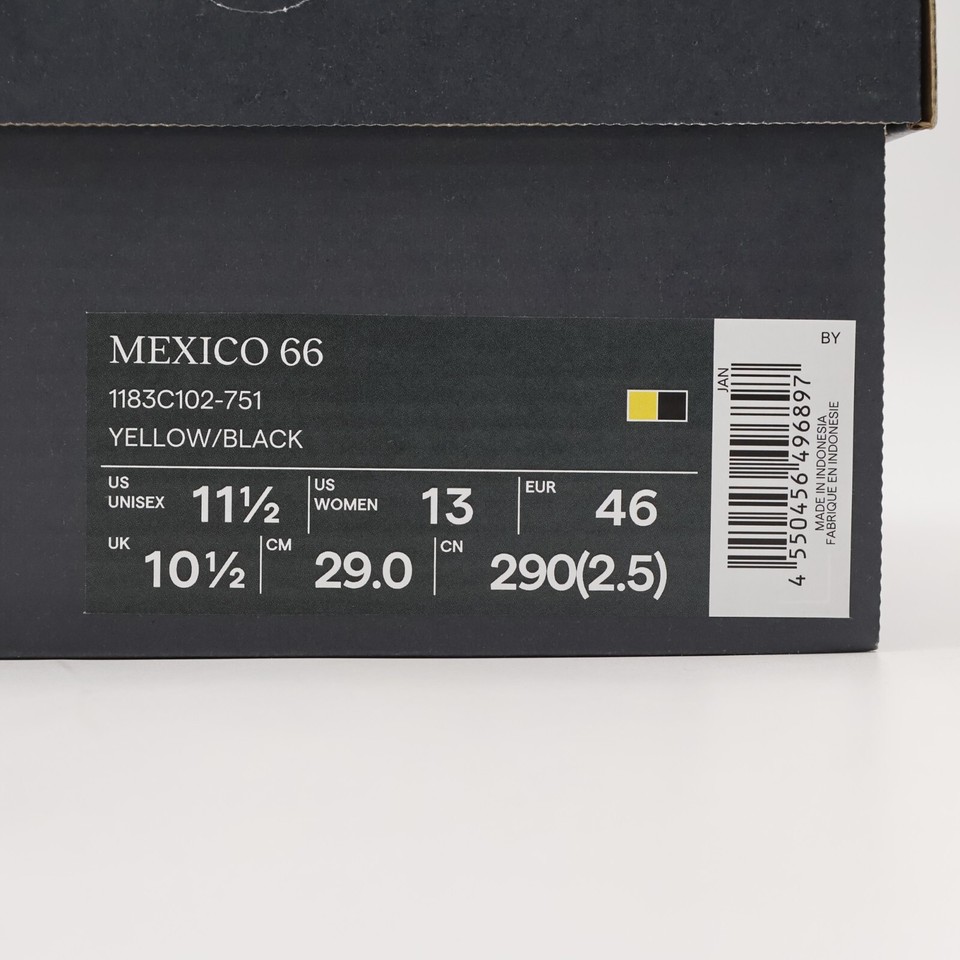 1183C102-751 Asics Onitsuka Tiger Mexico 66 Yellow Black (Men's) | eBay