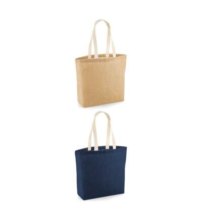 Westford Mill Unlaminated Jute Shopper W458 - Shopping Carrier Bag Sack ...