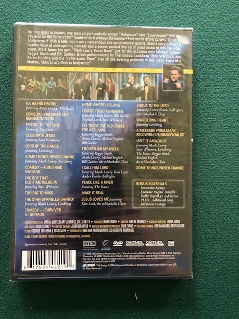 Mark Lowry - Mark Lowry Goes To Hollywood (DVD, 2005) 617884462192| eBay