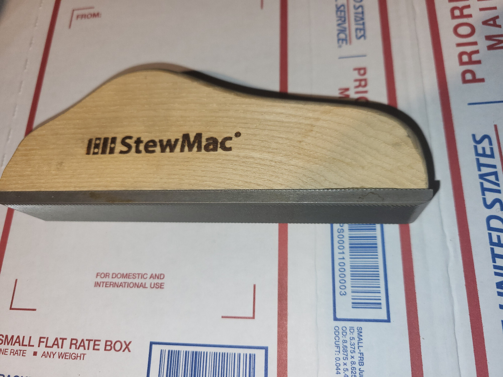 StewMac 0862 6 inch Fret Leveling File - Black/Brown for sale online | eBay