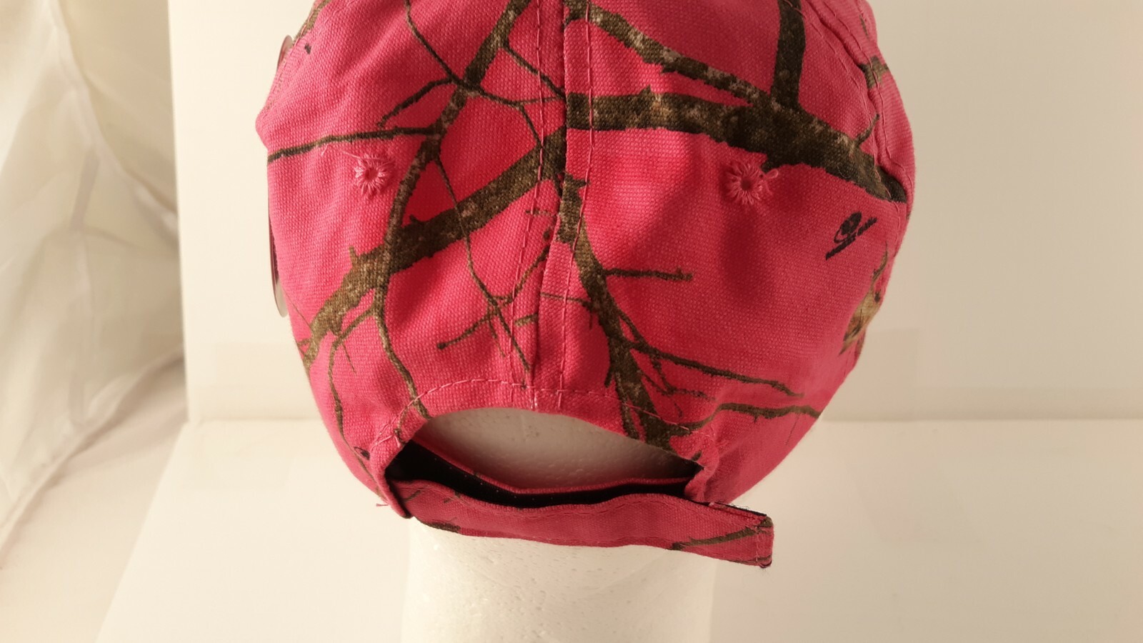 NEW LADIES MOSSY OAK SIGNATURE PINK CAMO PRINT HUNTING HAT CAP | eBay