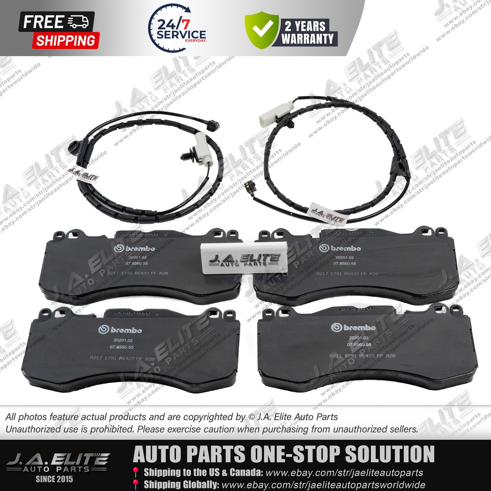 Genuine Front Brake Pads fit Aston Martin DB11, HY53-2D007-BB + FREE ...