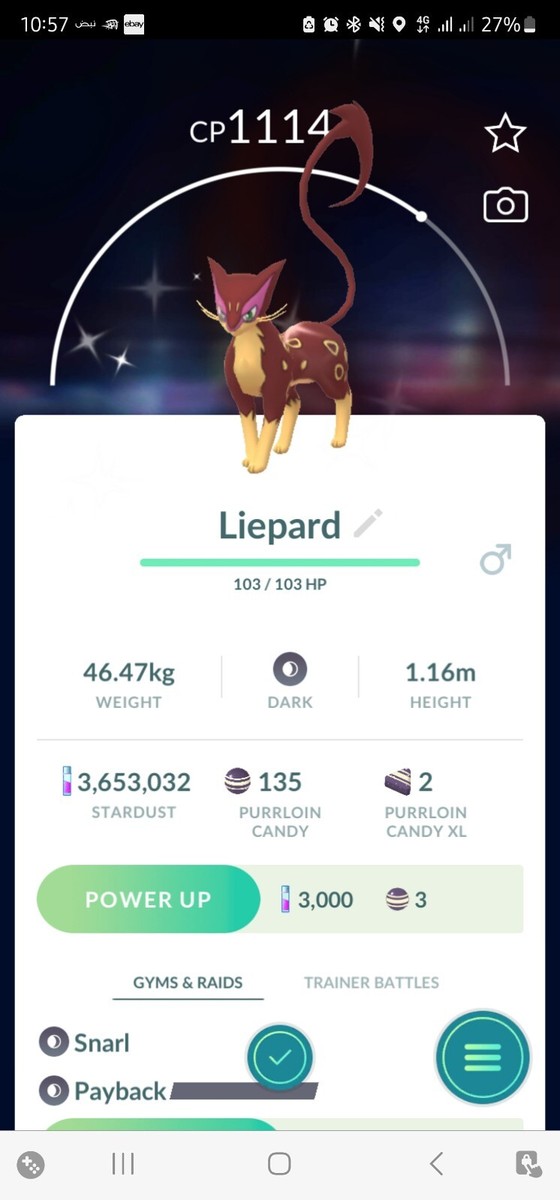 Liepard Evolution