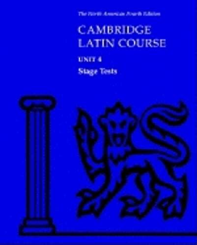 North American Cambridge Latin Course Unit 4 Stage Tests: New ...