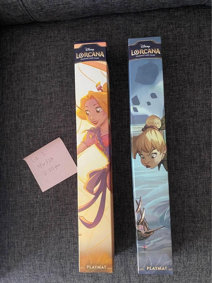 Lorcana play mat - Tinker bell and Rapunzel | eBay