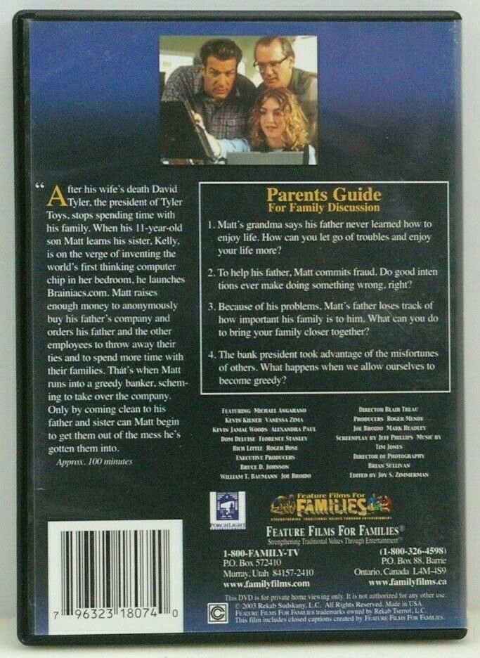 BRAINIACS.COM Porchlight Entertainment Presents, Feature Films for ...