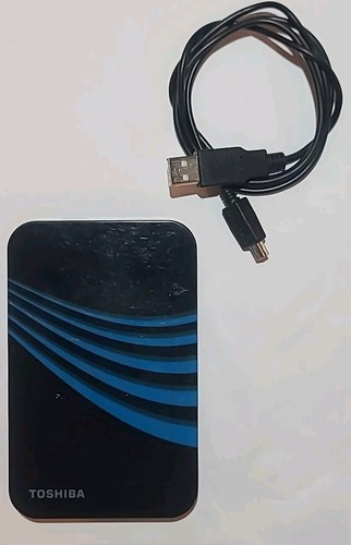 Toshiba External Hard Drive Self Powered USB 2.0 Portable 400GB 2.5 ...