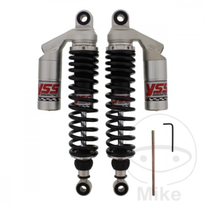 Kawasaki ER5 ER500 C1-C4 2001 - 2007 YSS Piggyback Shocks RG362-350TRCL ...