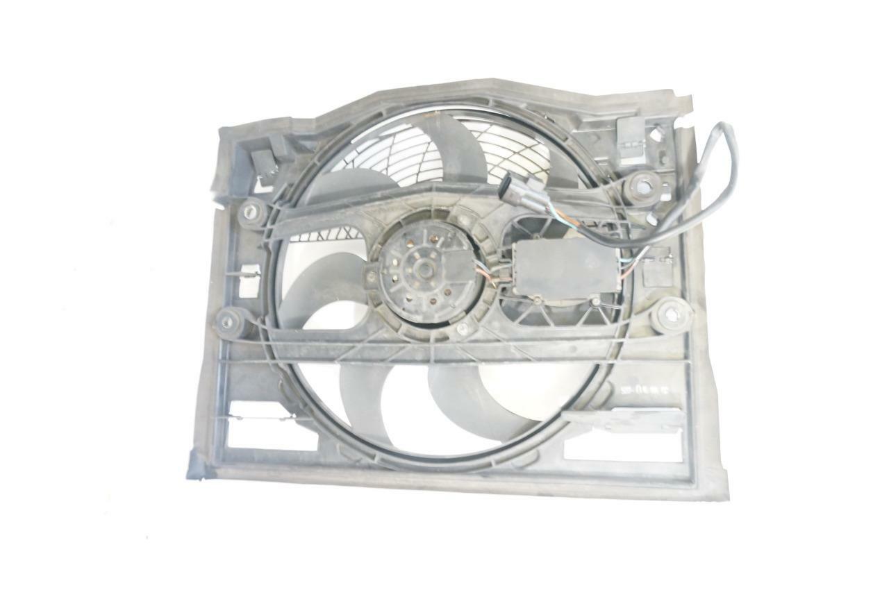 OEM BMW E46 Aux Auxiliary AC Electric Fan + Shroud + Module 01-05 325i ...