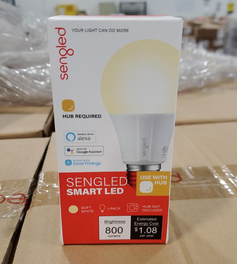 E11-G13W SENGLED Smart LED Soft White A19 Bulb HUB Required **Lot of ...
