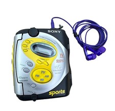 Sony Wm-fs393 Sports Walkman Am/fm Stereo Cassette Player for sale ...