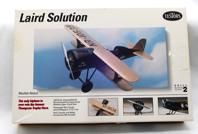 Testors Model Kit Laird Solution Bi-Plane 1:48 Scale Kit# 914, Open Box ...