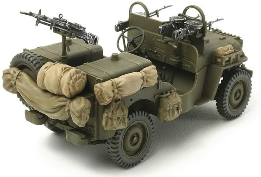 Tamiya 1/35 Limited Kit British Army SAS Command Car 1944 with 2 Dolls ...