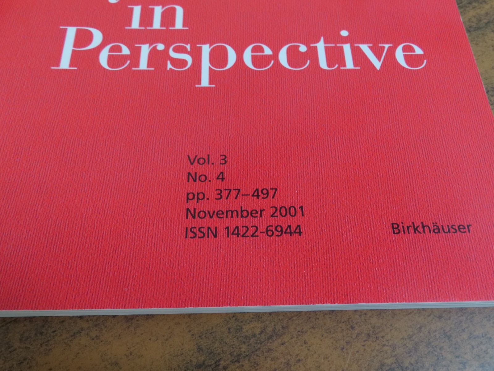Physics in Perspective Vol 3 No 4 pp 377-497 November 2001 PPB John S ...
