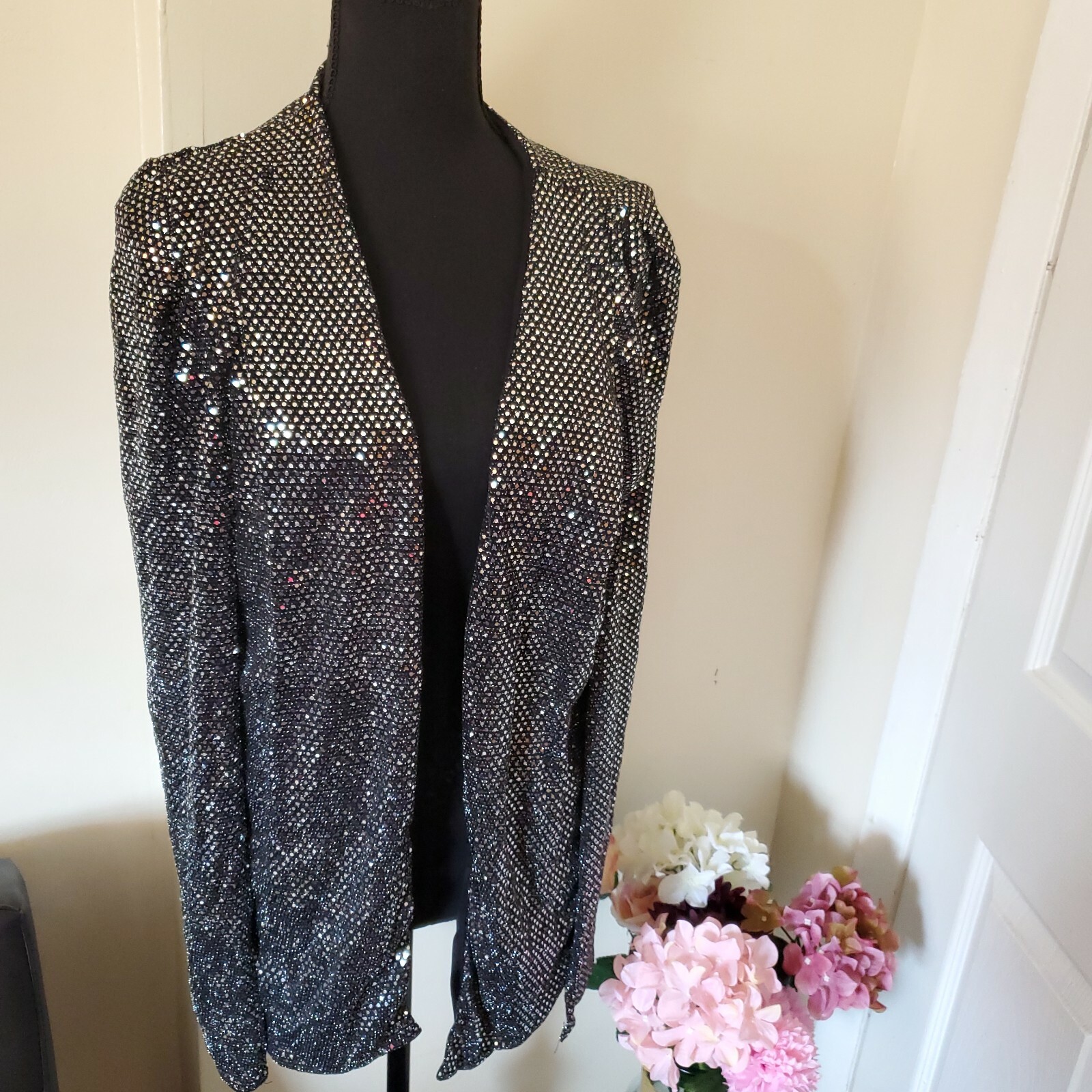 Silver Sparkle Cape - Gem