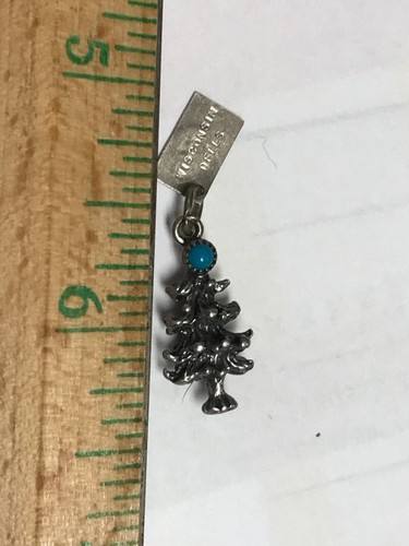 STERLING SILVER CHARM Wisconsin Dells CHRISTMAS TREE by Bell | eBay
